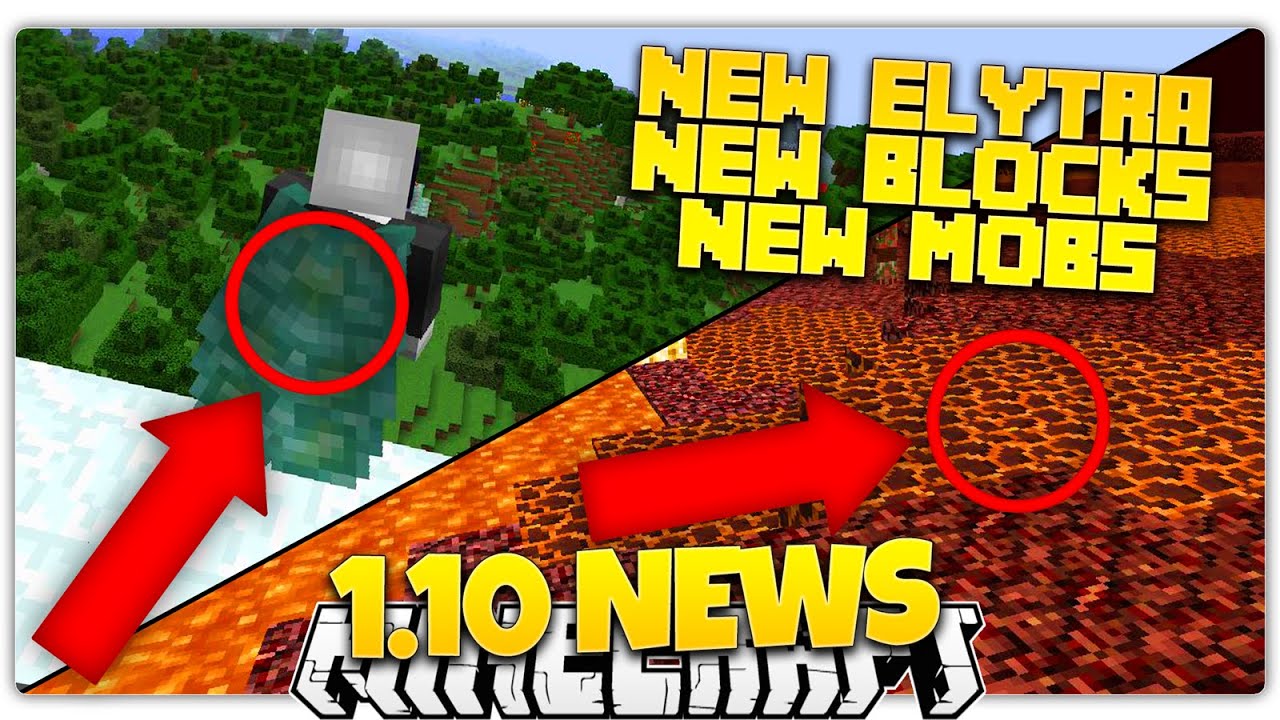 Minecraft 1.10 News | NEW NETHER BLOCKS, NEW POLAR BEAR MOB, NEW ELYTRA ...