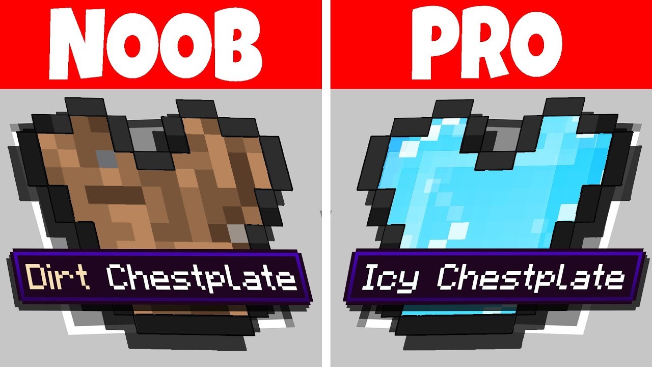 The Differences Between NOOB and PRO Armor