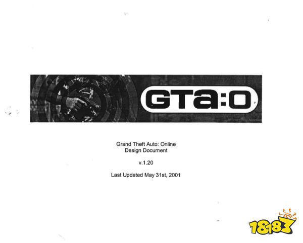 信息量太大，《GTA》开发文档大曝光：20多年前就藏着《GTAOL》