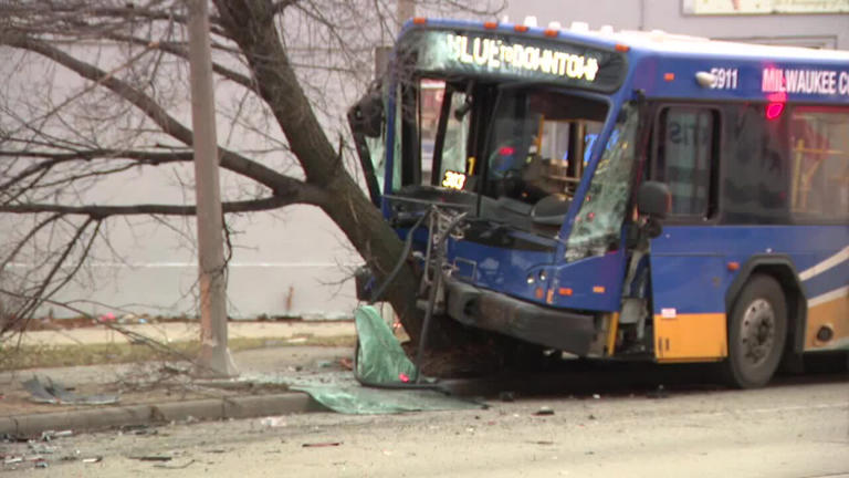 MCTS bus crashes; navigating winter weather safely