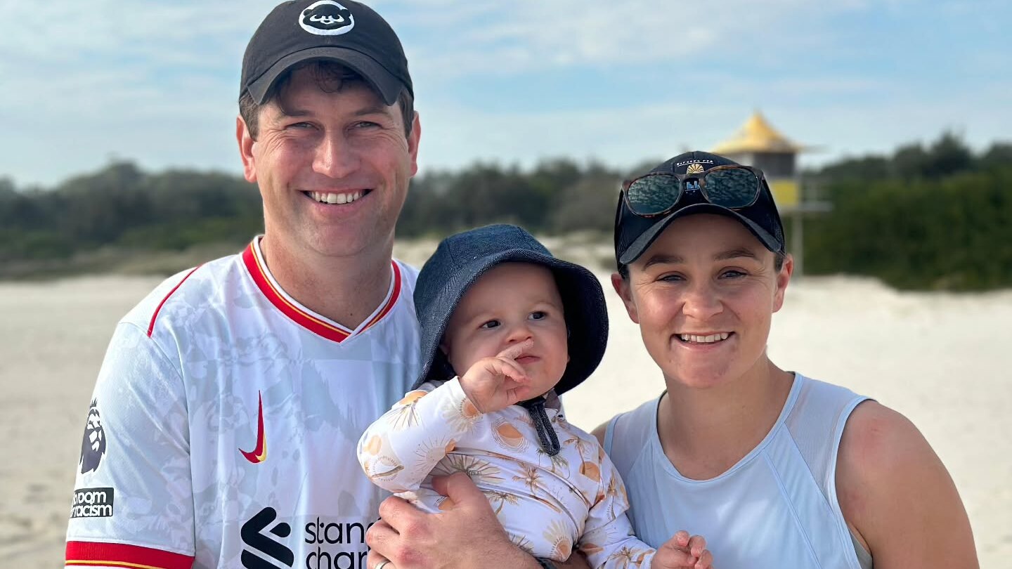 Ash Barty and husband Garry Kissick announce birth of baby daughter Jordan