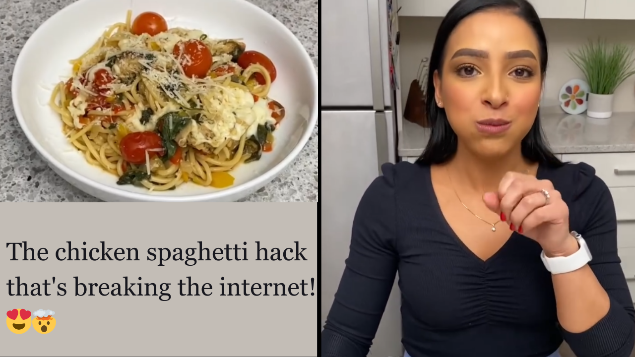 The chicken spaghetti hack that's breaking the internet! 😍🤯