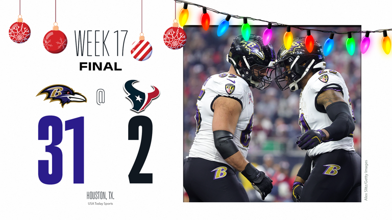 Ravens vs. Texans: Everything to know from Houston's disgusting 31-2 ...