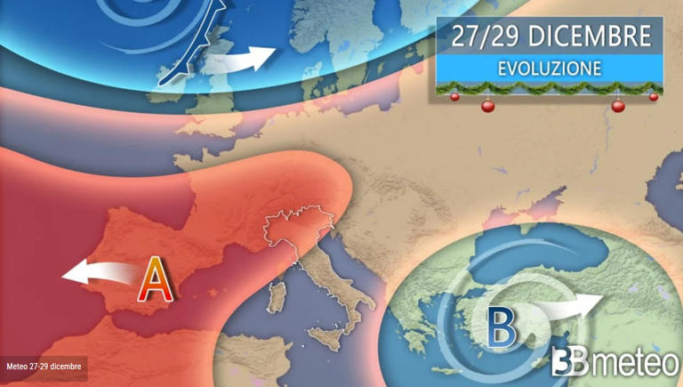 Meteo Capodanno, anticiclone protagonista il 31 dicembre e l'1 gennaio. Poi la svolta: ecco le ...