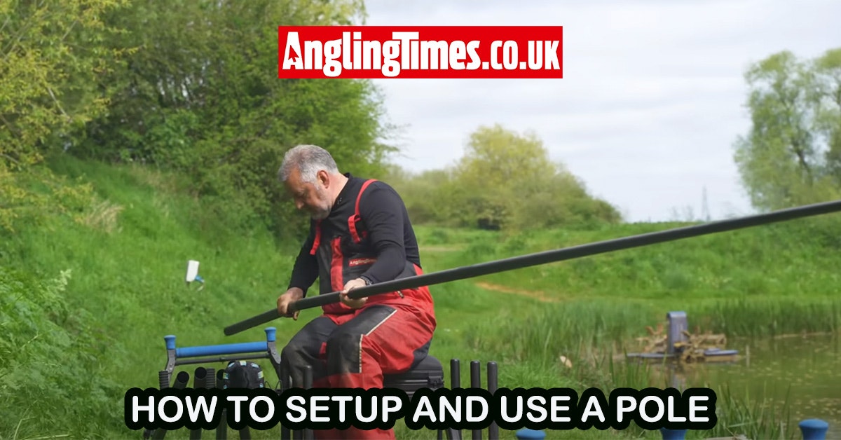 How to set up and use a fishing pole | beginners guide