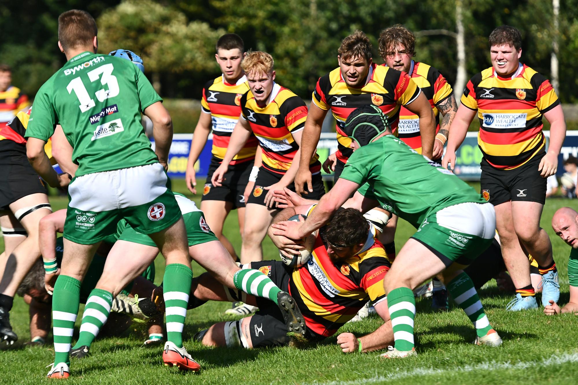 Harrogate RUFC suffer yet another narrow defeat as derby rivals ...