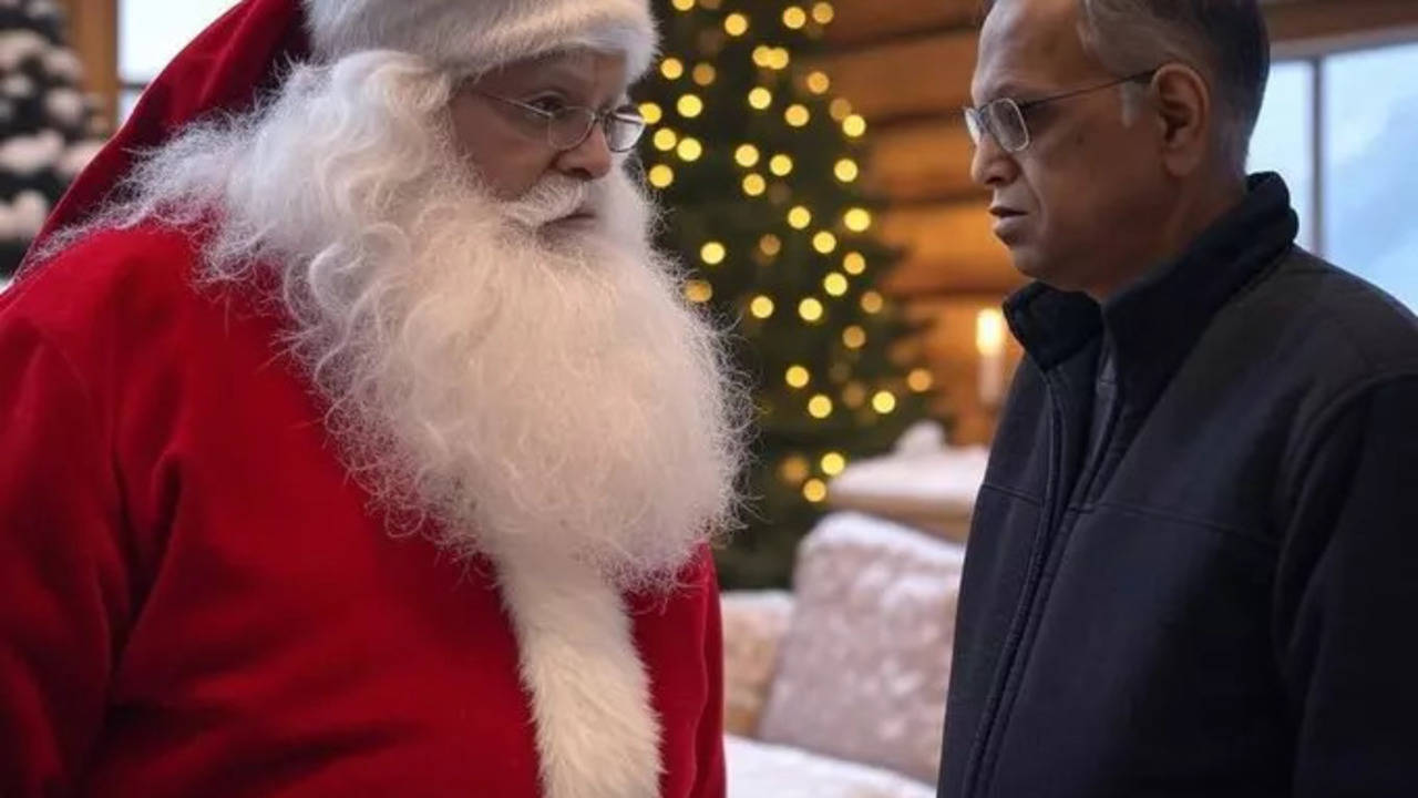 What! You Work 1 Day Per Year? Narayan Murthy-Santa Memes Leave ...