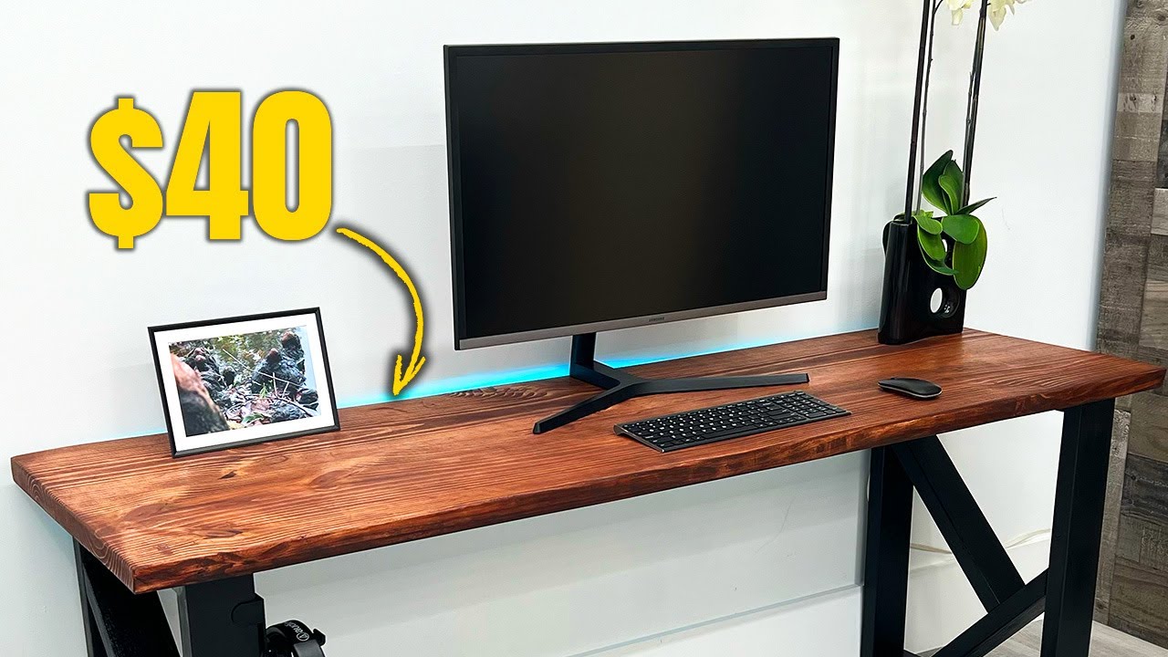 How to Build a Budget Desk - Step-by-Step DIY