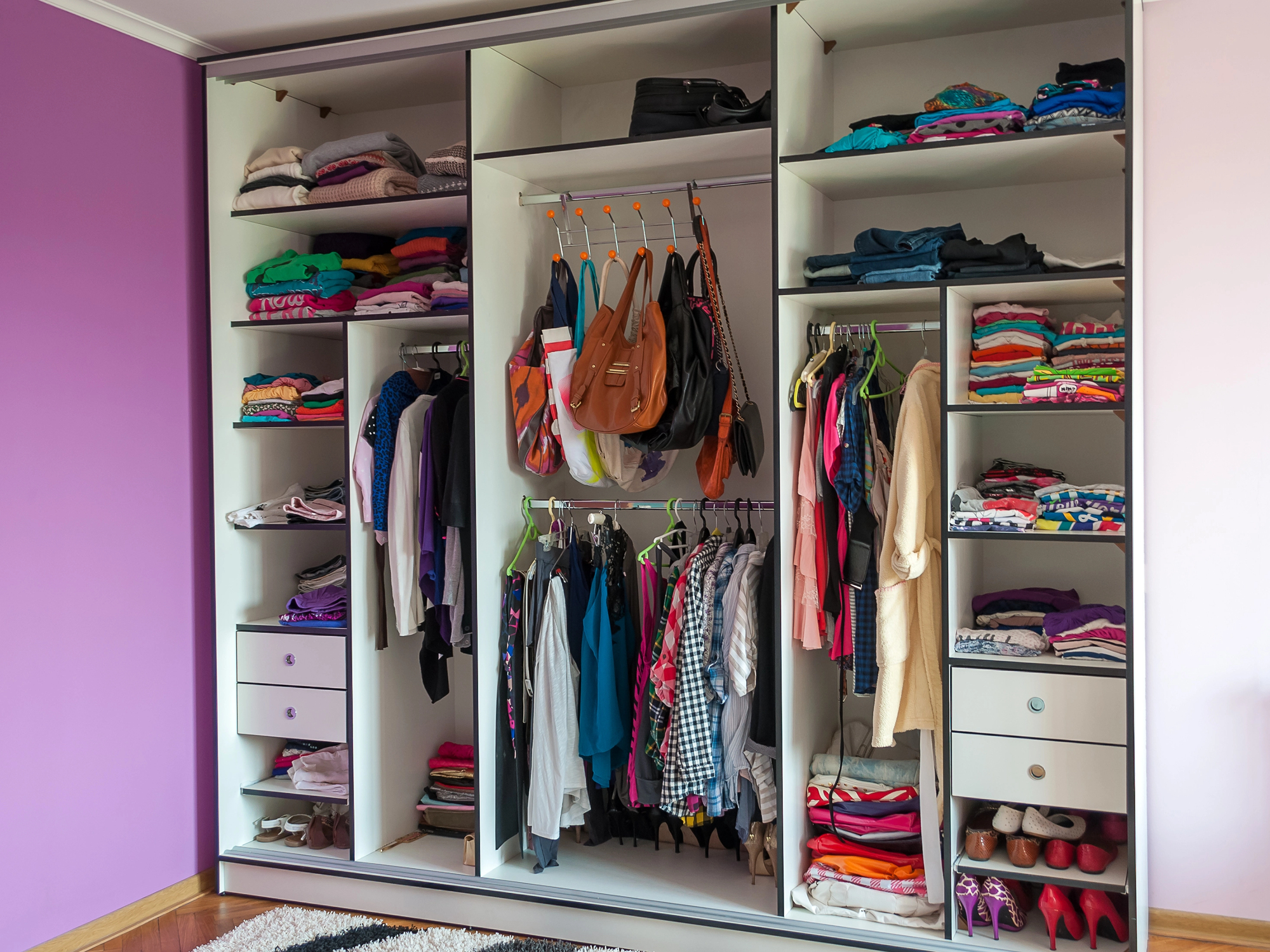 16 Clever Storage Hacks for Small Closets