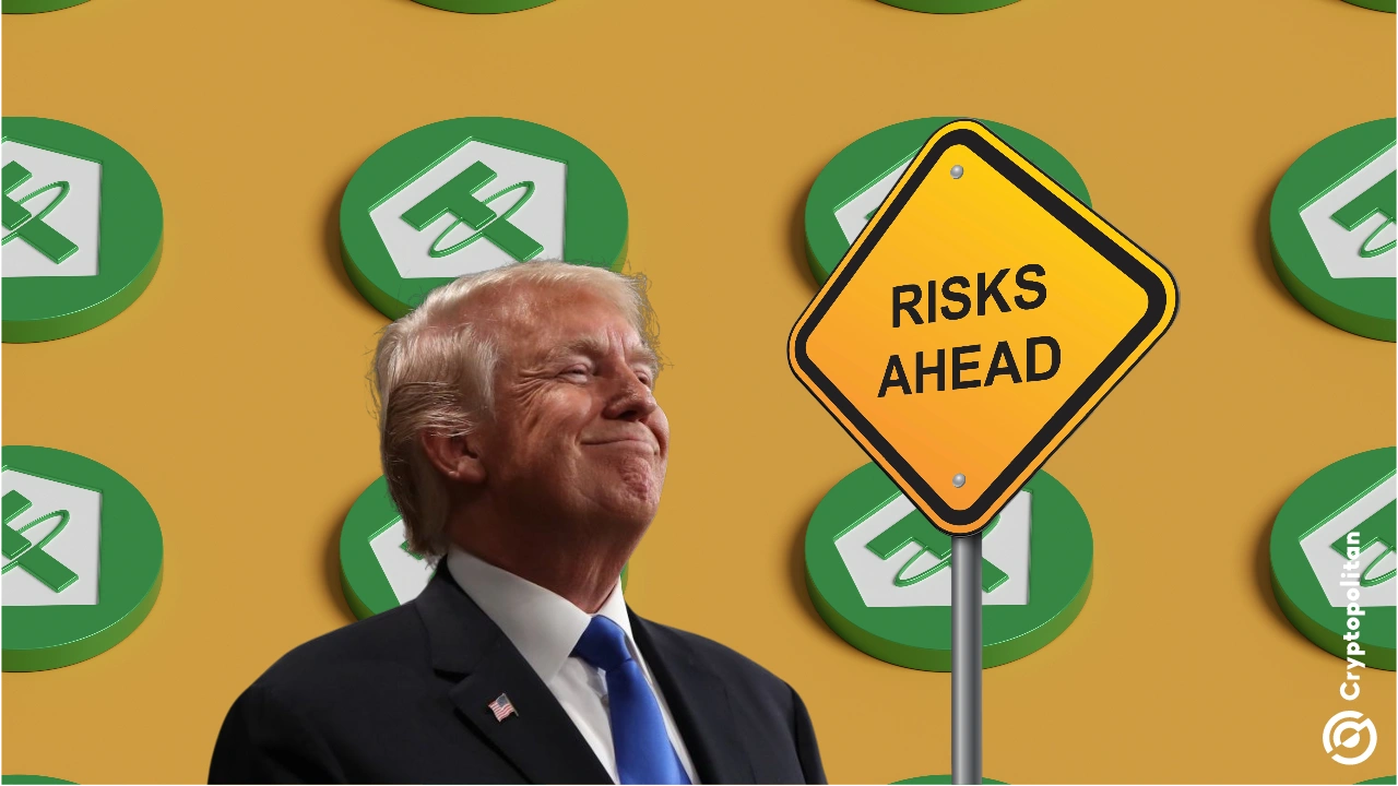Bloomberg says Tether will collapse due to association with president Trump