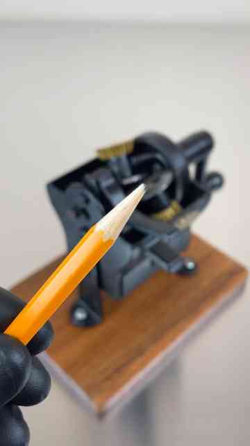 1896 Planetary Pencil Pointer Sharpener In Action