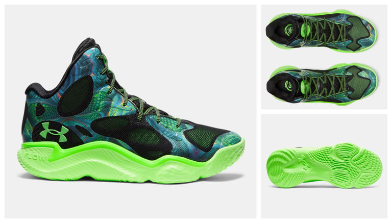 Stephen Curry Laced Up the First Under Armour Shoe He Ever Wore on Christmas With Updates