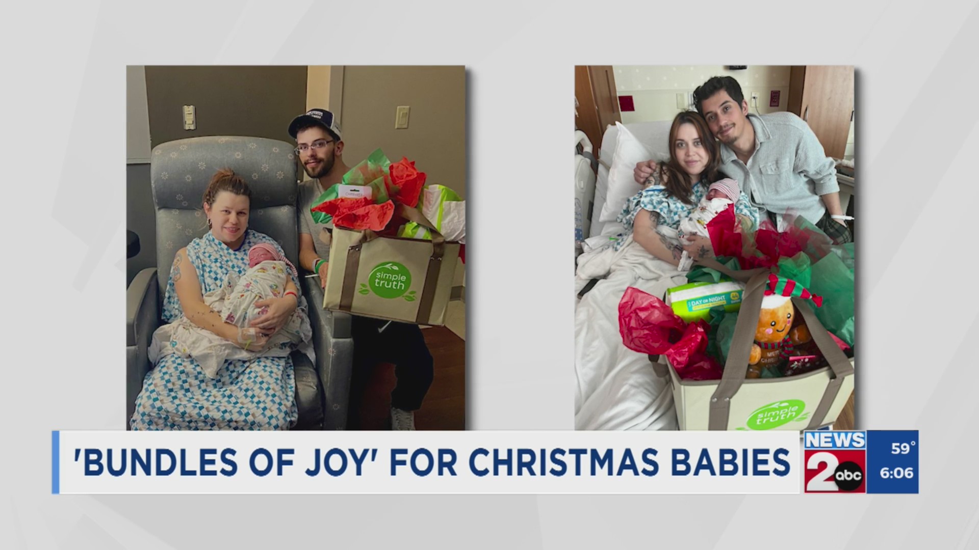 'Bundles of joy' for Christmas babies