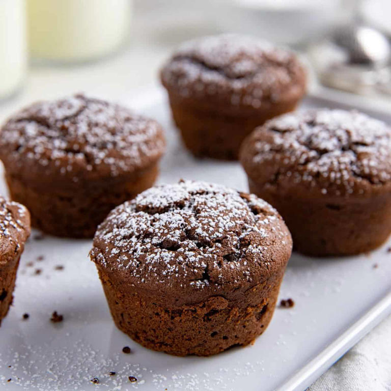 Easy chocolate muffins recipe
