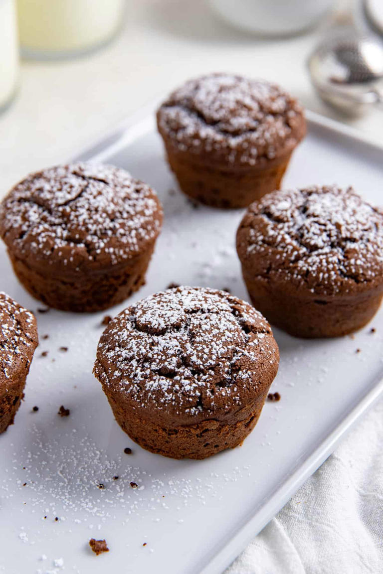Easy chocolate muffins recipe