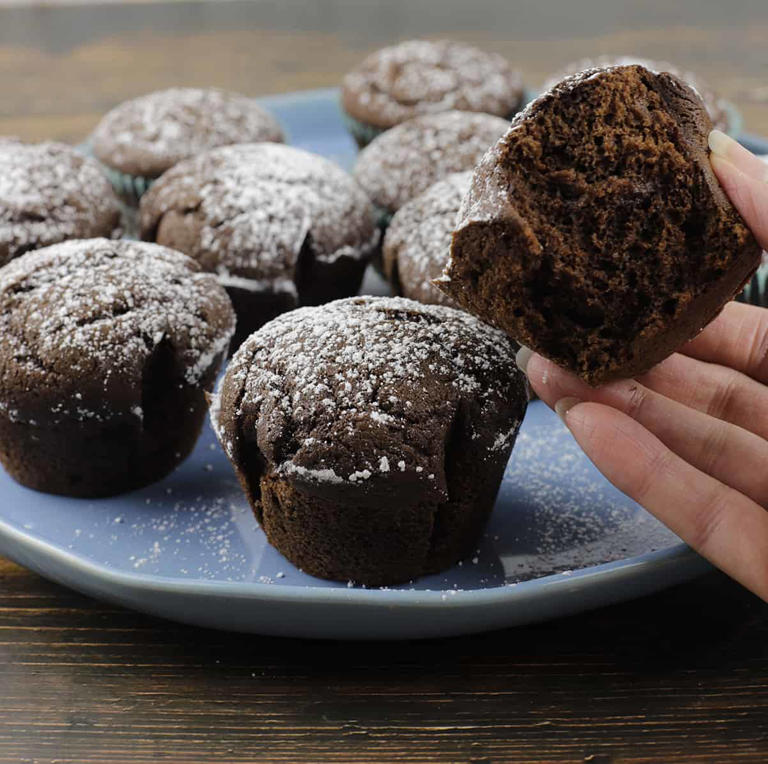 Easy chocolate muffins recipe