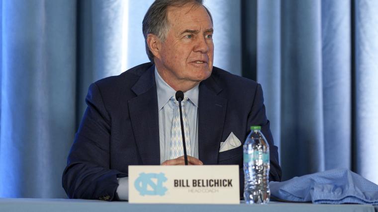 North Carolina head football coach Bill Belichick addresses arduous ...