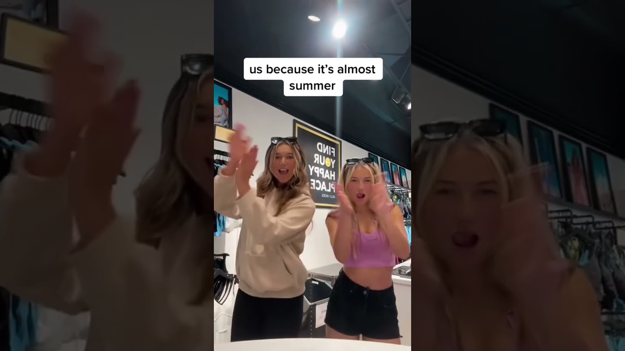 Dancing Sisters Excited for Summer