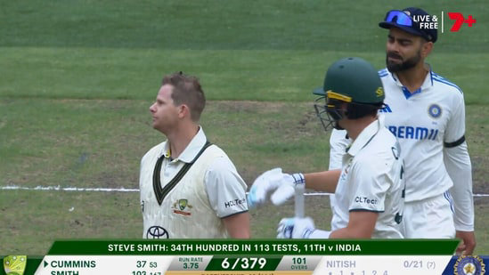 Virat Kohli grabs headlines again with his gesture for Steve Smith ... Virat Kohli grabs headlines again with his gesture for Steve Smith ...
