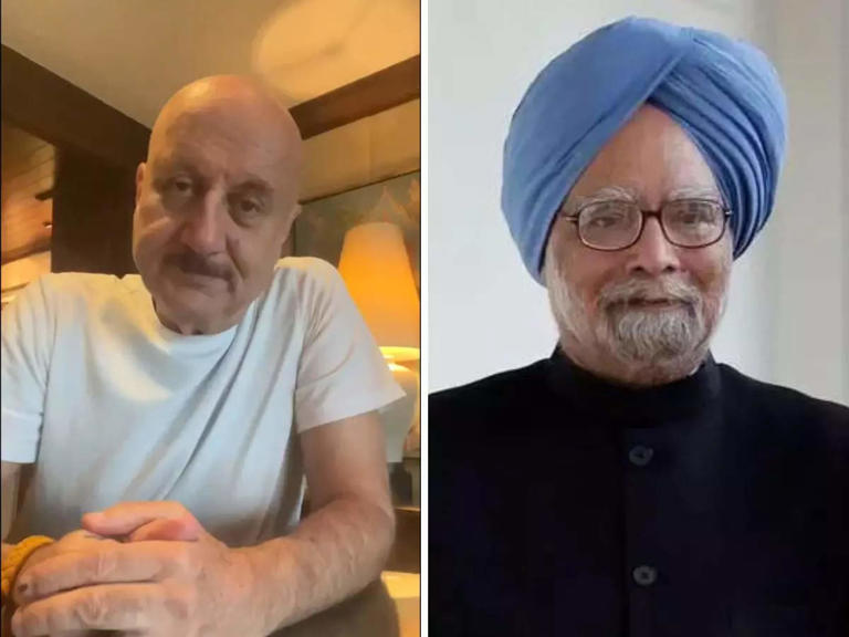 Anupam Kher pays tribute to Dr Manmohan Singh, calls him a man of ... Anupam Kher pays tribute to Dr Manmohan Singh, calls him a man of ...