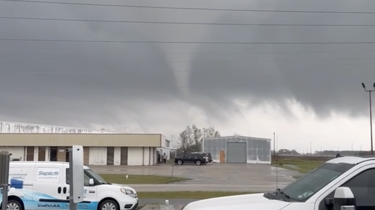Storms, Tornadoes Cause Damage In Texas And Louisiana Storms, Tornadoes Cause Damage In Texas And Louisiana