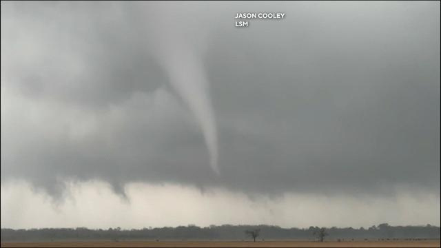 Severe weather slams South, parts of western U.S. Severe weather slams South, parts of western U.S.