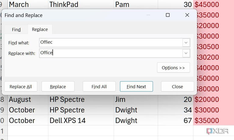 How to tidy up Excel spreadsheets