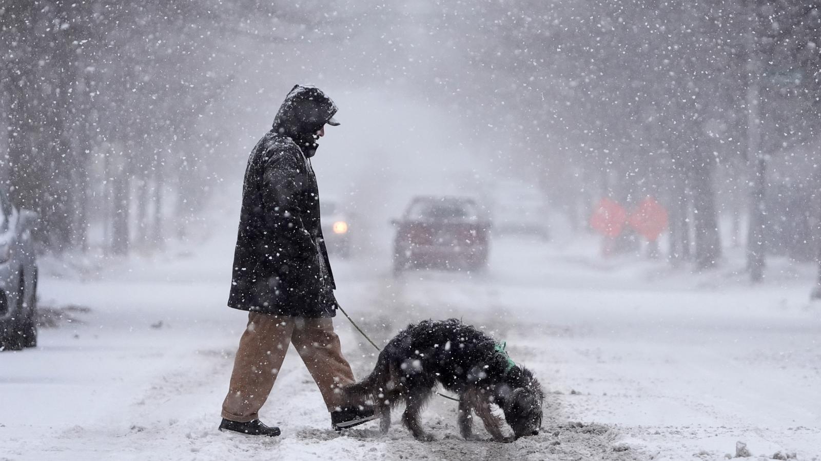 Major winter storm: 60M under snow and ice alerts as blizzards swarm ...