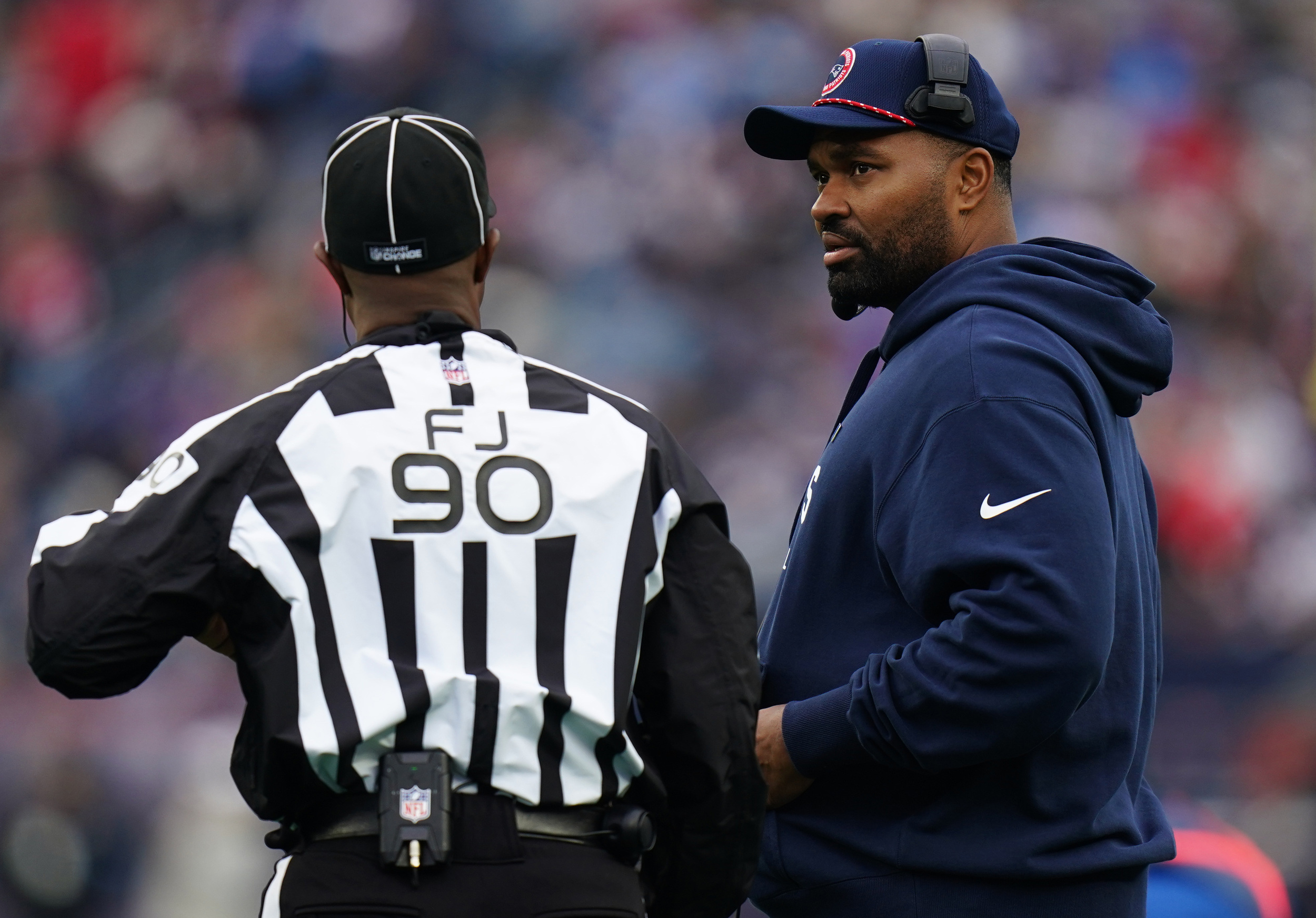 Patriots Fire HC Jerod Mayo Patriots Fire HC Jerod Mayo