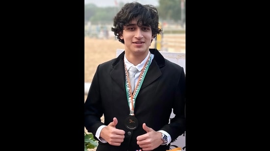 City boy Jaiveer shines in show jumping at nationals