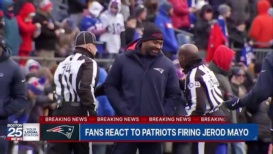 ‘A tough season’: Patriots fans react to Jerod Mayo’s last game as head ... ‘A tough season’: Patriots fans react to Jerod Mayo’s last game as head ...