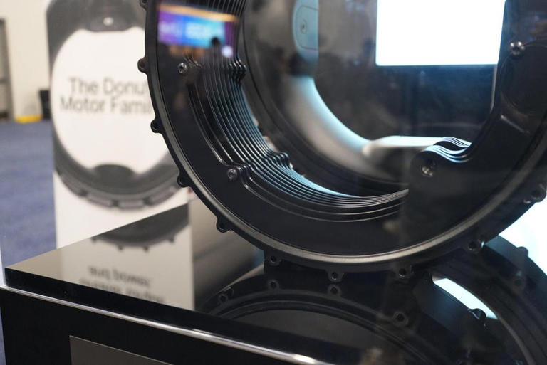 This Donut-Shaped Motor at CES 2025 Could Transform the Future of EVs