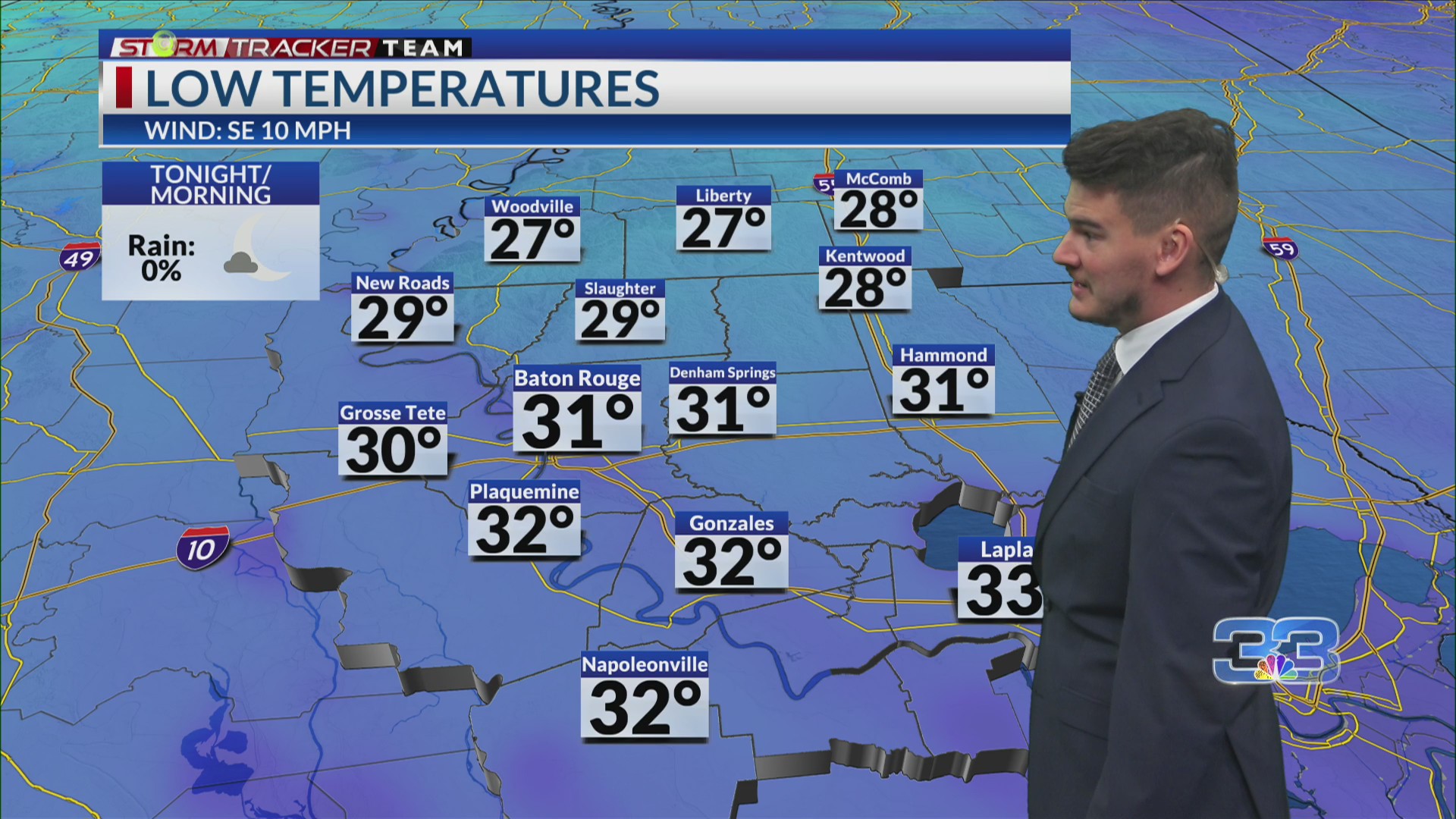 Weather Forecast for Baton Rouge – 1/5/24: Storms Move Out as Bitter ...