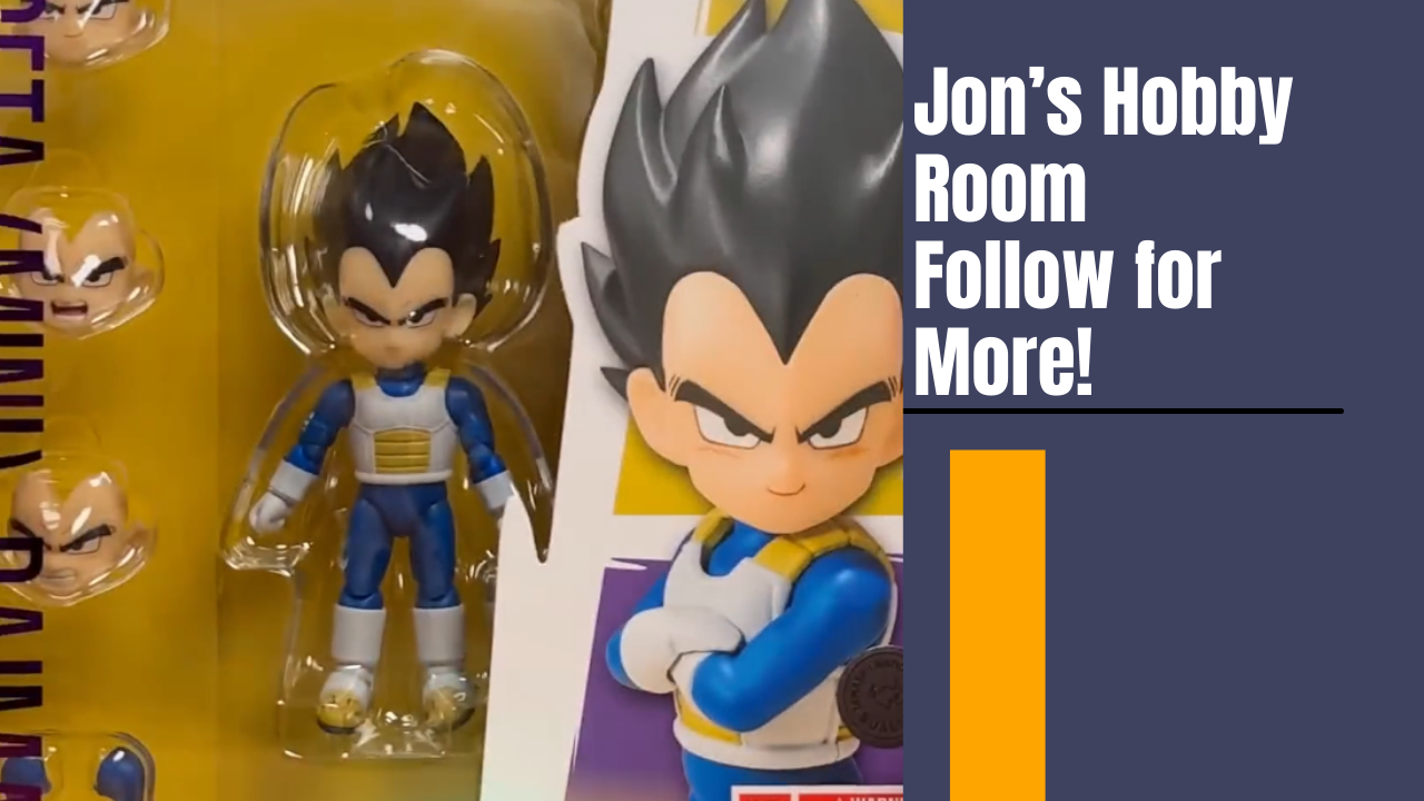 TINY! S.H.Figuarts VEGETA (MINI) Dragon Ball Daima