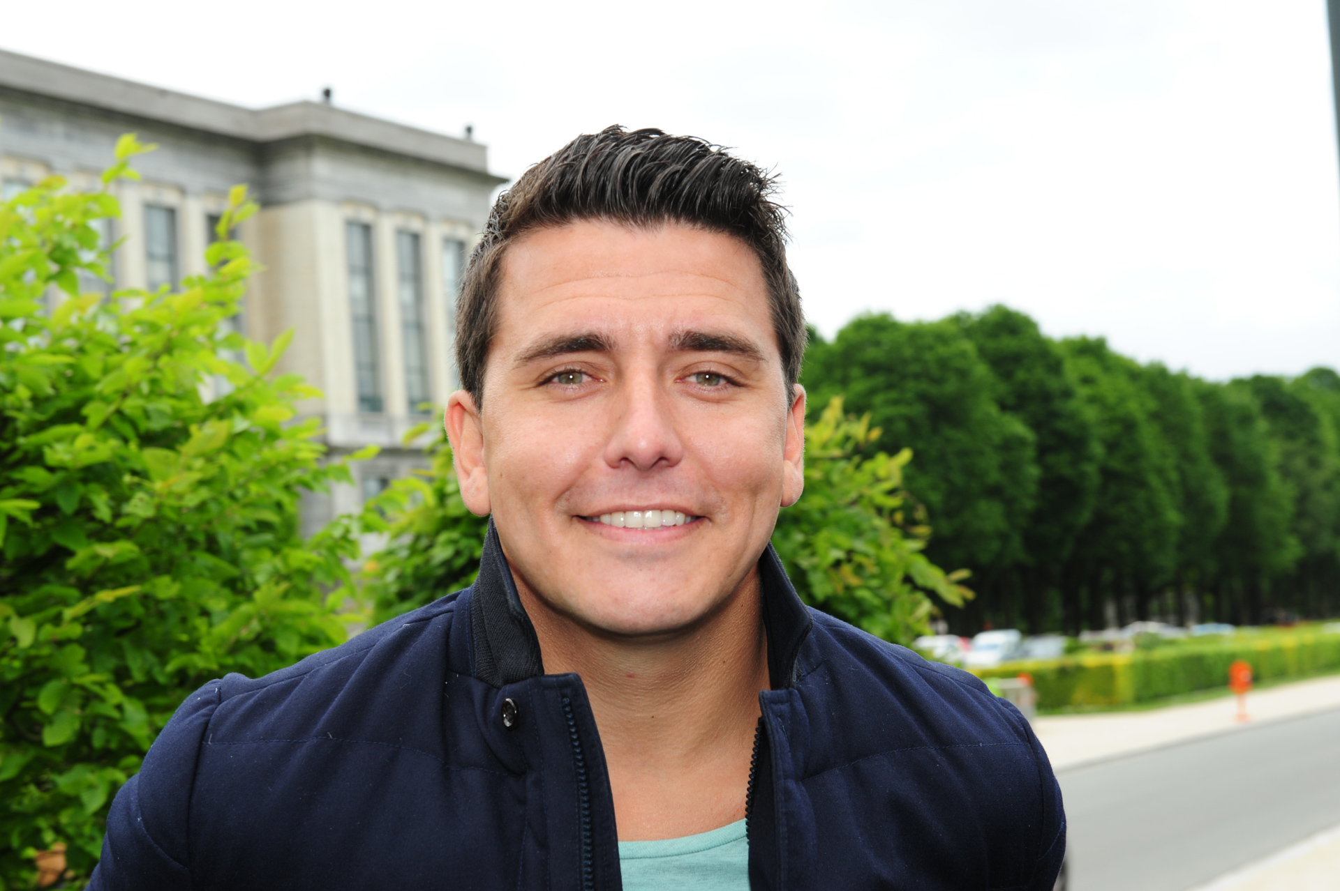 Jan Smit in zee met zoon Frans Bauer