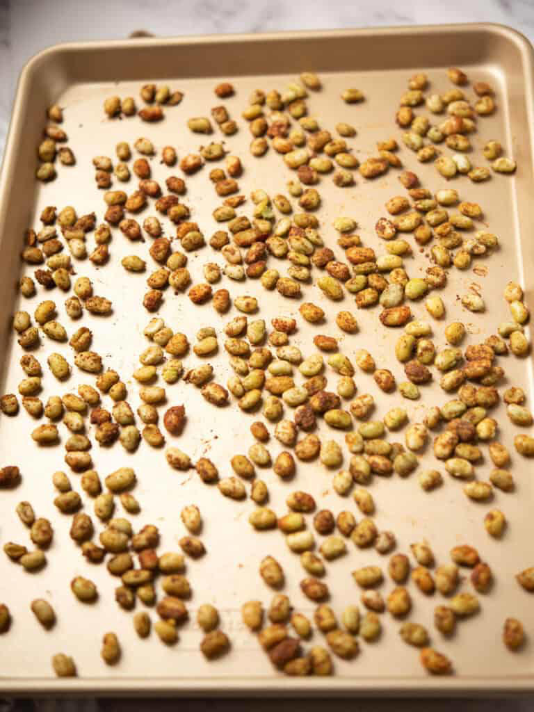 Roasted Lima Beans