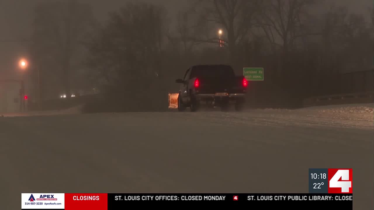 MoDOT, IDOT monitoring road conditions for morning commute