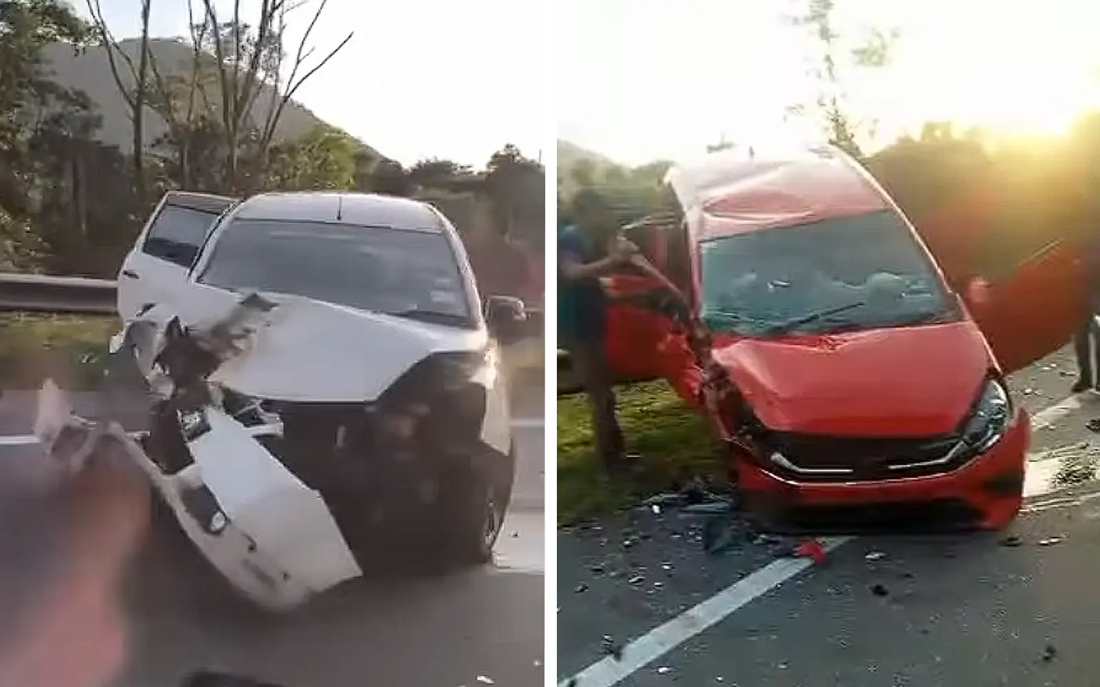 Married couple killed in 3-car collision near Seremban Married couple killed in 3-car collision near Seremban