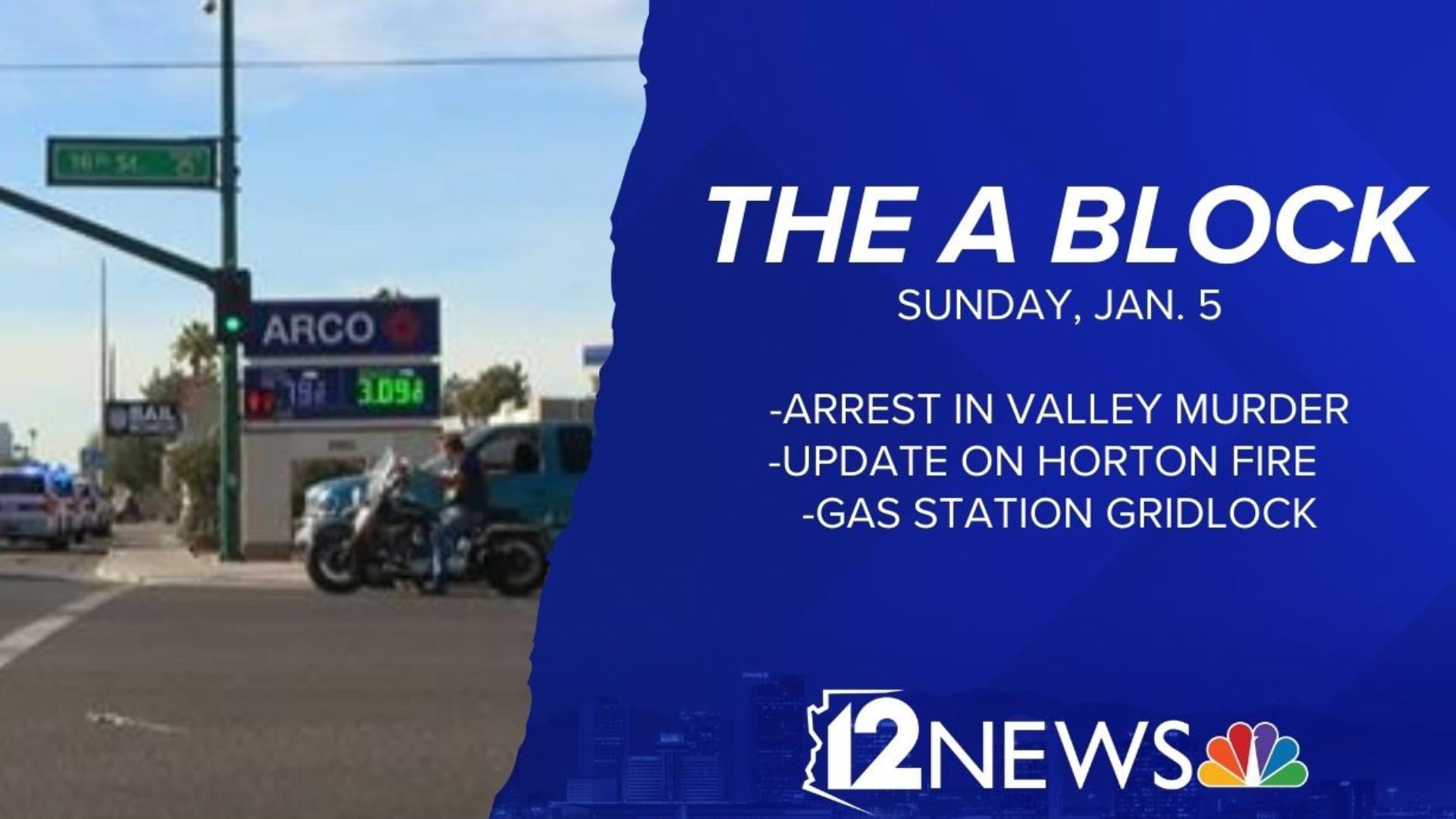 The A Block: Arrest in Valley murder, update on Horton Fire and gas ...