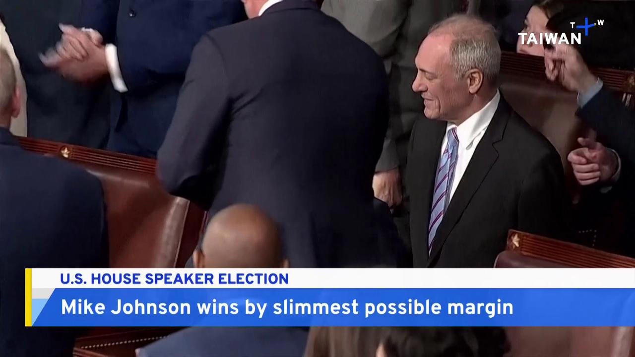 Mike Johnson Keeps U.S. House Speakership by Thin Margin - TaiwanPlus News Mike Johnson Keeps U.S. House Speakership by Thin Margin - TaiwanPlus News