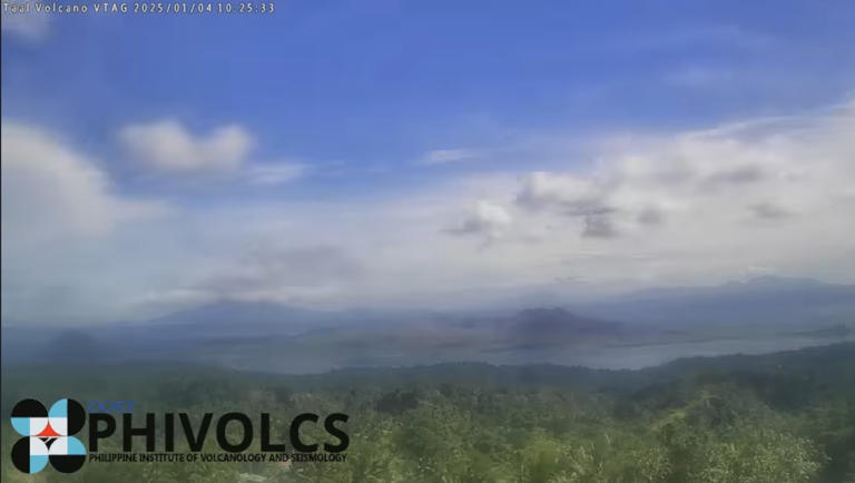 PHIVOLCS: Increased seismic energy recorded in Taal Volcano
