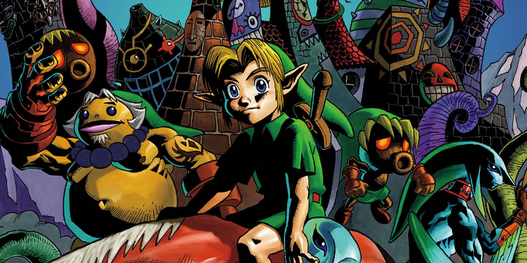 Zelda: Majora’s Mask Fan Creates Real-Life Models of the Game’s Masks