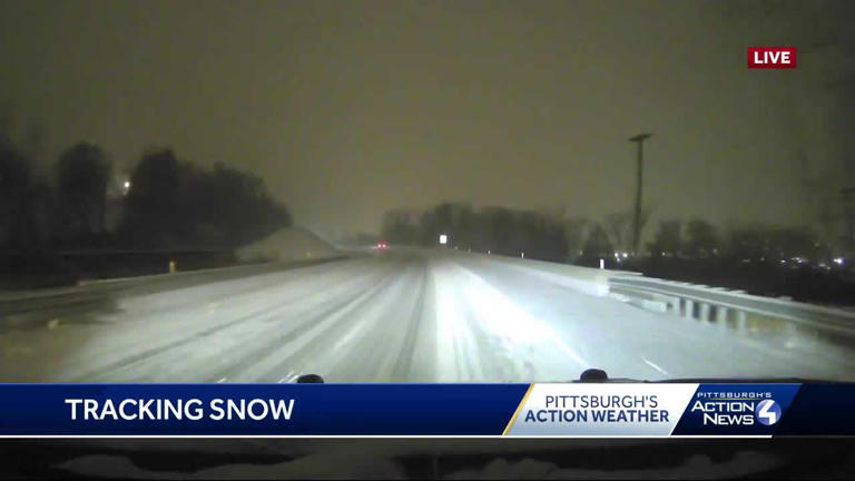 Tracking Snow on Western Pennsylvania's roadways