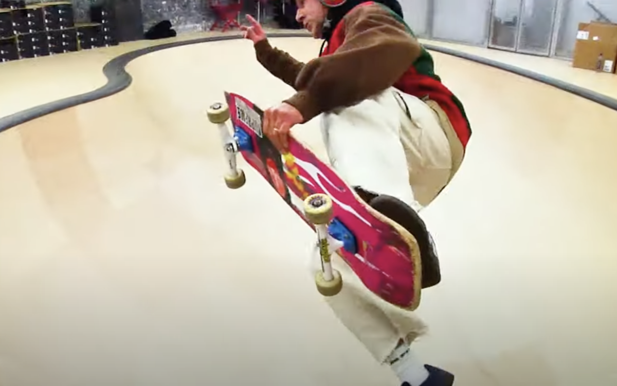 Skating the Supreme Brooklyn bowl with Mark Gonzales, Kader Sylla ...