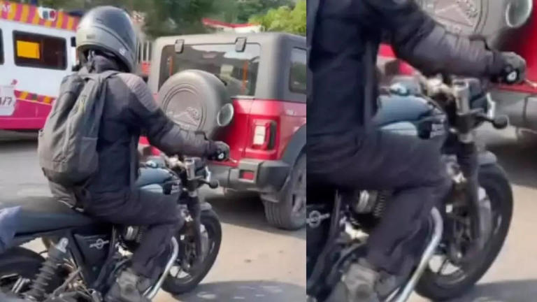 Royal Enfield Interceptor 750 Caught Testing In India: Everything You ... Royal Enfield Interceptor 750 Caught Testing In India: Everything You ...