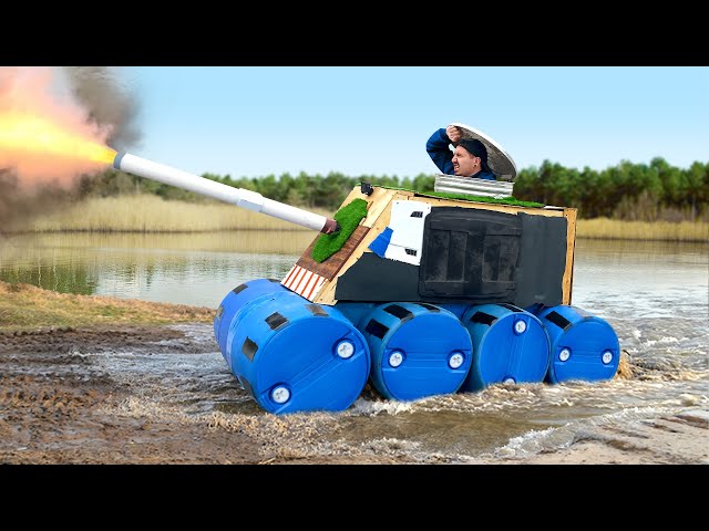 I built a tank out of trash
