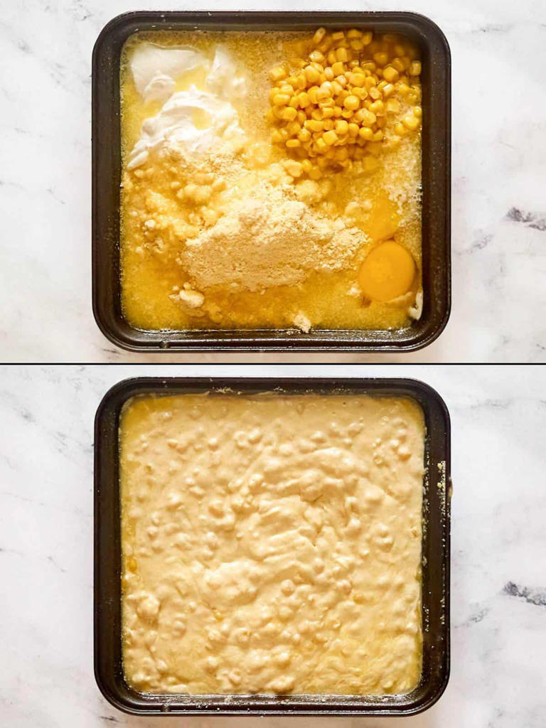 Mom's Famous Jiffy Cornbread Pudding