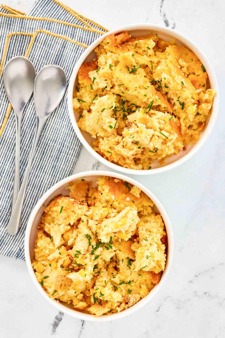 Mom's Famous Jiffy Cornbread Pudding