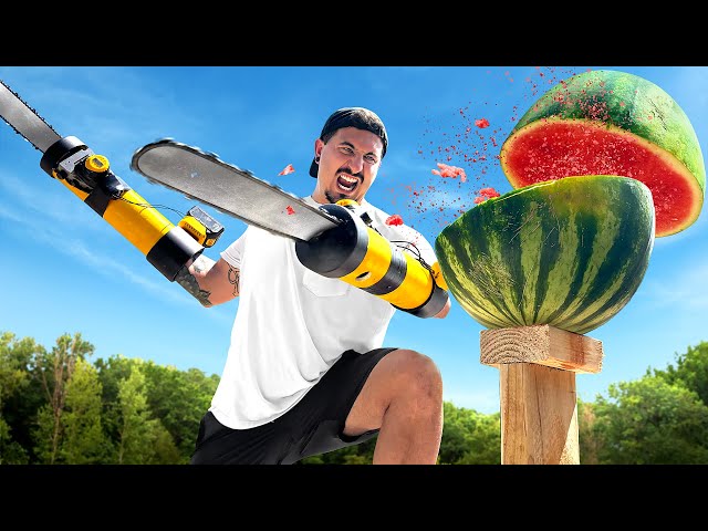 I built chainsaw man arms