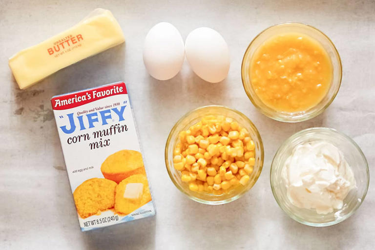 Mom's Famous Jiffy Cornbread Pudding